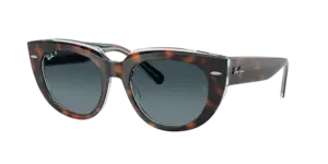 Ray-ban Doreen Cat Eye Sunglasses - Blue Gradient Polarized