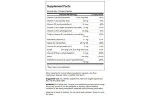 SWANSON Daily Multivitamin Without Minerals 30 Veg Capsules