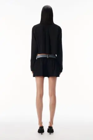 Alexander Wang Cropped Button-down Shirt