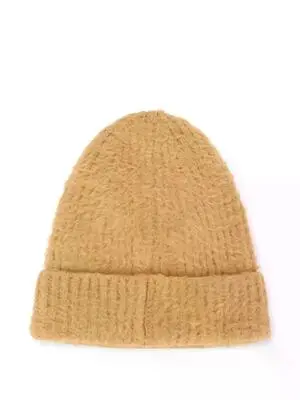 ROBERTO COLLINA Ribbed Knit Beanie Hat