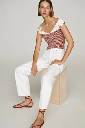 Maeve Off-shoulder Collared Top