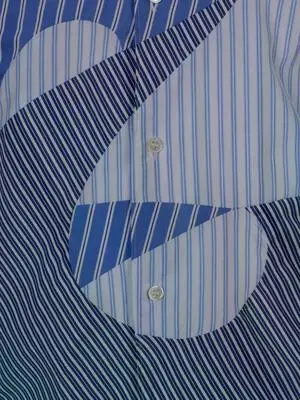 Comme Des Garçons Patchwork Striped Shirt