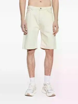 SAMSOE SAMSOE Saeddie Logo-patch Denim Shorts