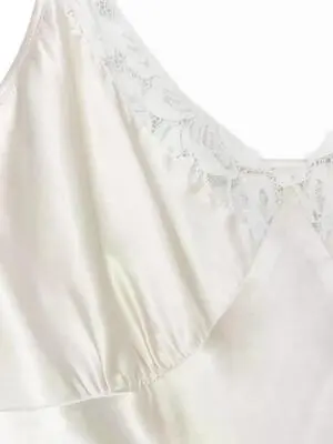 PARLOR Lace Detail Blouse