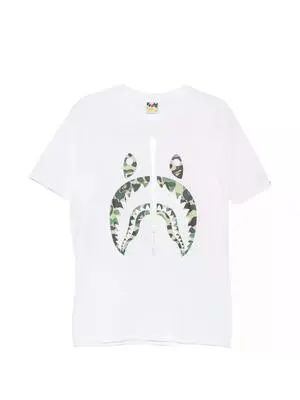 A BATHING APE Camouflage-print T-shirt - Neutrals