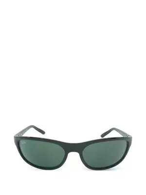 Ray-ban Oval Frame Sunglasses - Black