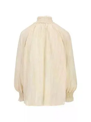 Zimmermann Aster Metallic-stripe Shirt