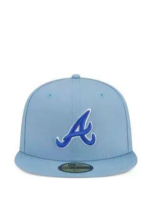 New Era Atlanta Braves X Eric Emanuel Embroidered Logo Cap - Blue