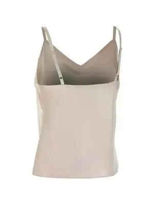 Vince Satin V-neck Top