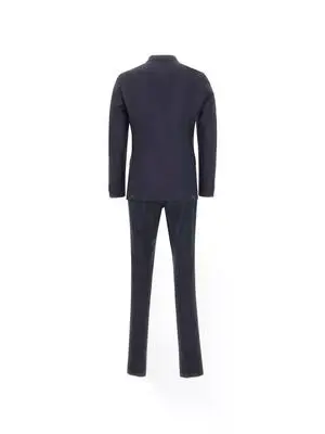 Corneliani Double-breasted Lapel-pin Suit
