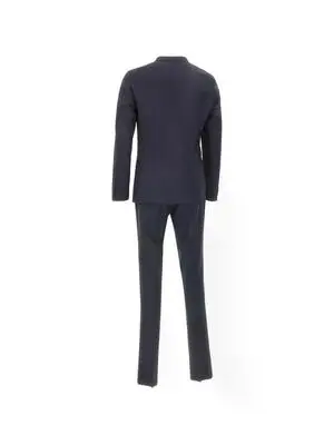Corneliani Double-breasted Lapel-pin Suit