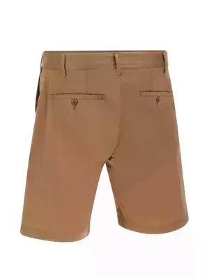 PERFECTION Chino Shorts With Elastic Inserts