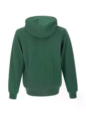 Lacoste Zip-up Logo-patch Hoodie