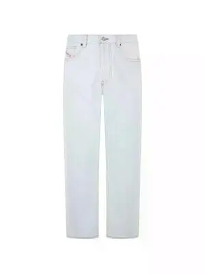 DIESEL® Straight-leg Jeans With Contrast Stitching