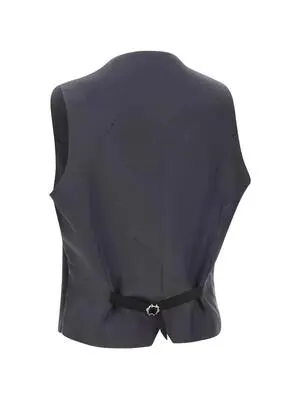 Tagliatore V-neck Wool Waistcoat