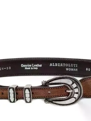 ALBERTO LUTI Western-style Belt