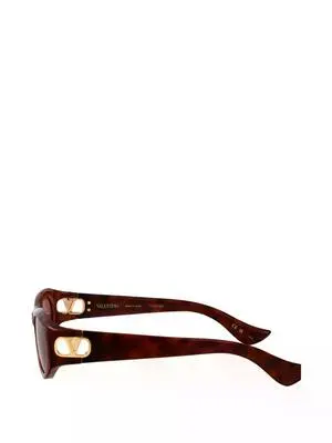 Valentino Garavani Vlogo Round Sunglasses