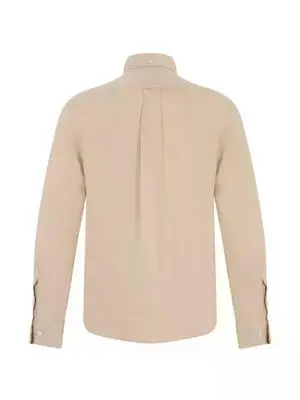 Gant Long-sleeve Linen Shirt - Neutrals