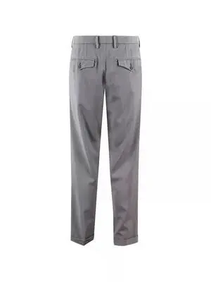 MYTHS Zeus Pleated Trousers - Grey