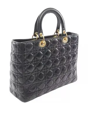 Dior Lady Large Satchel - Black