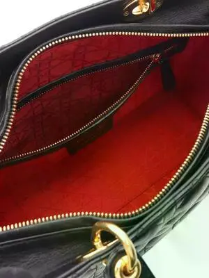 Dior Lady Large Satchel - Black