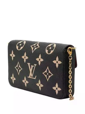 LOUIS VUITTON Pochette Felicie Bag - Black
