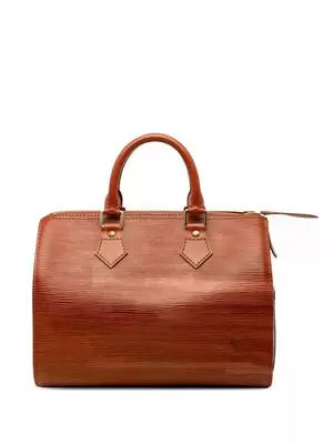 LOUIS VUITTON Epi Speedy 25 Boston Bag - Brown