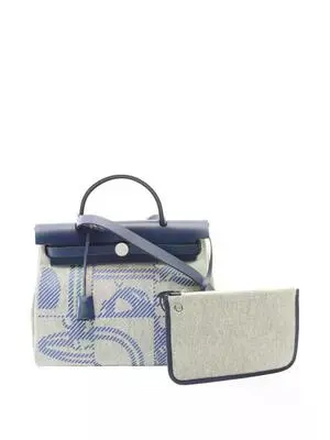 Hermès 2021 Brides De Gala Herbag Zip 31 Satchel - Grey