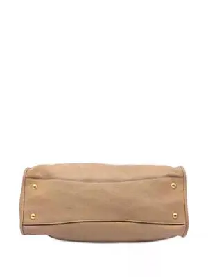 Prada Vitello Daino Zip Top Satchel