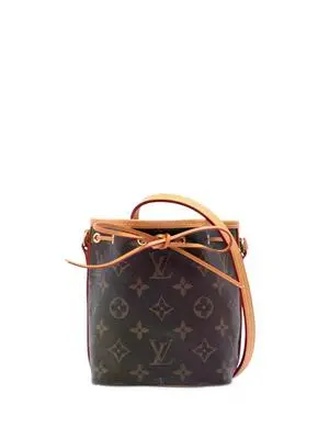 LOUIS VUITTON Monogram Nano Noe Bucket Bag