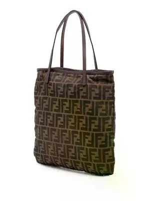 Fendi Zucca Canvas Tote Bag