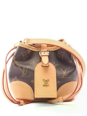 LOUIS VUITTON Monogram Noé Bucket Bag - Brown