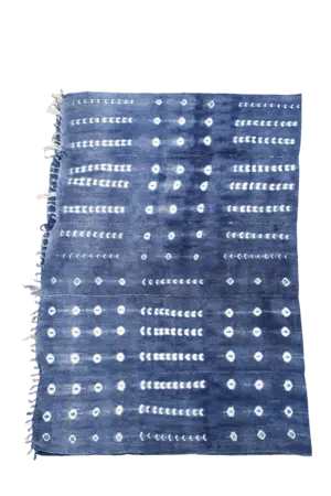 Botanical Boys Blue / White Indigo Cloth Twenty One Three