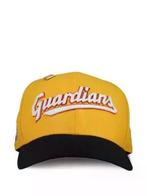 New Era Cleveland Guardians G Wings Fitted Cap - Yellow
