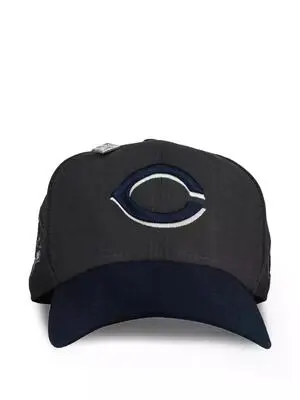 New Era Cincinnati Reds 1970-2002 Logo Fitted Hat - Grey