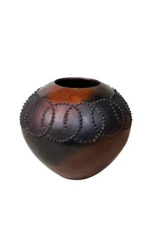 Botanical Boys Black / Brown Zulu Pot One Six Five One - Black/brown
