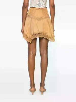 Charo Ruiz Ibiza Lace-trim Mini Skirt