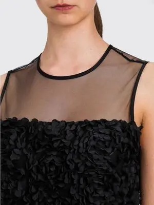 TWINSET Sleeveless Mini Sheath Dress