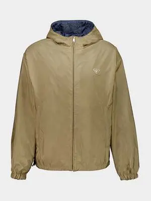 Prada Reversible Re-nylon Jacket - Brown