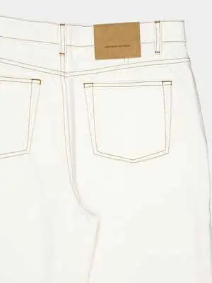 AMI Paris Wide Leg Denim Trousers