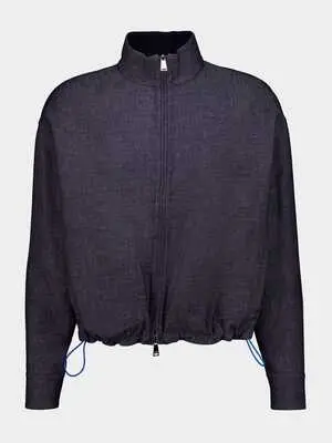Fendi Reversible Denim Blouson - Blue