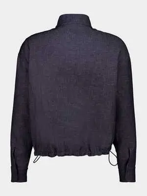 Fendi Reversible Denim Blouson - Blue
