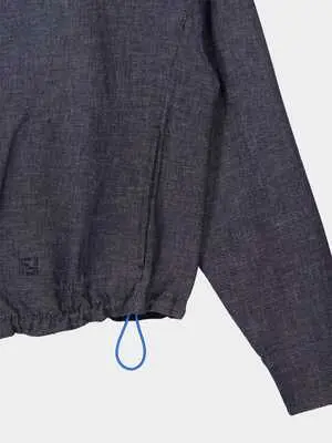 Fendi Reversible Denim Blouson - Blue