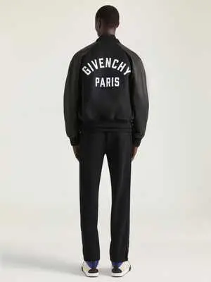 Givenchy Logo Paris Bomber Jacket