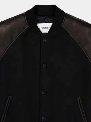 Givenchy Logo Paris Bomber Jacket
