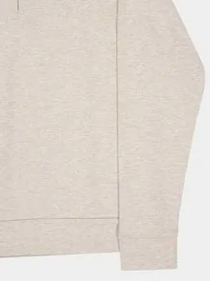 Orlebar Brown Cashmere Blend Half Zip Sweatshirt - Beige