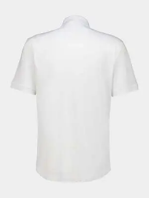 Orlebar Brown Bruno Classic Fit Pique Polo - White