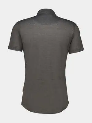 Orlebar Brown Elephant Sebastian Tailored Linen Polo