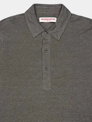 Orlebar Brown Elephant Sebastian Tailored Linen Polo