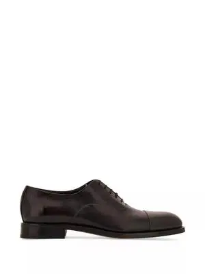FERRAGAMO Tramezza Oxford Shoes With Cap Toe